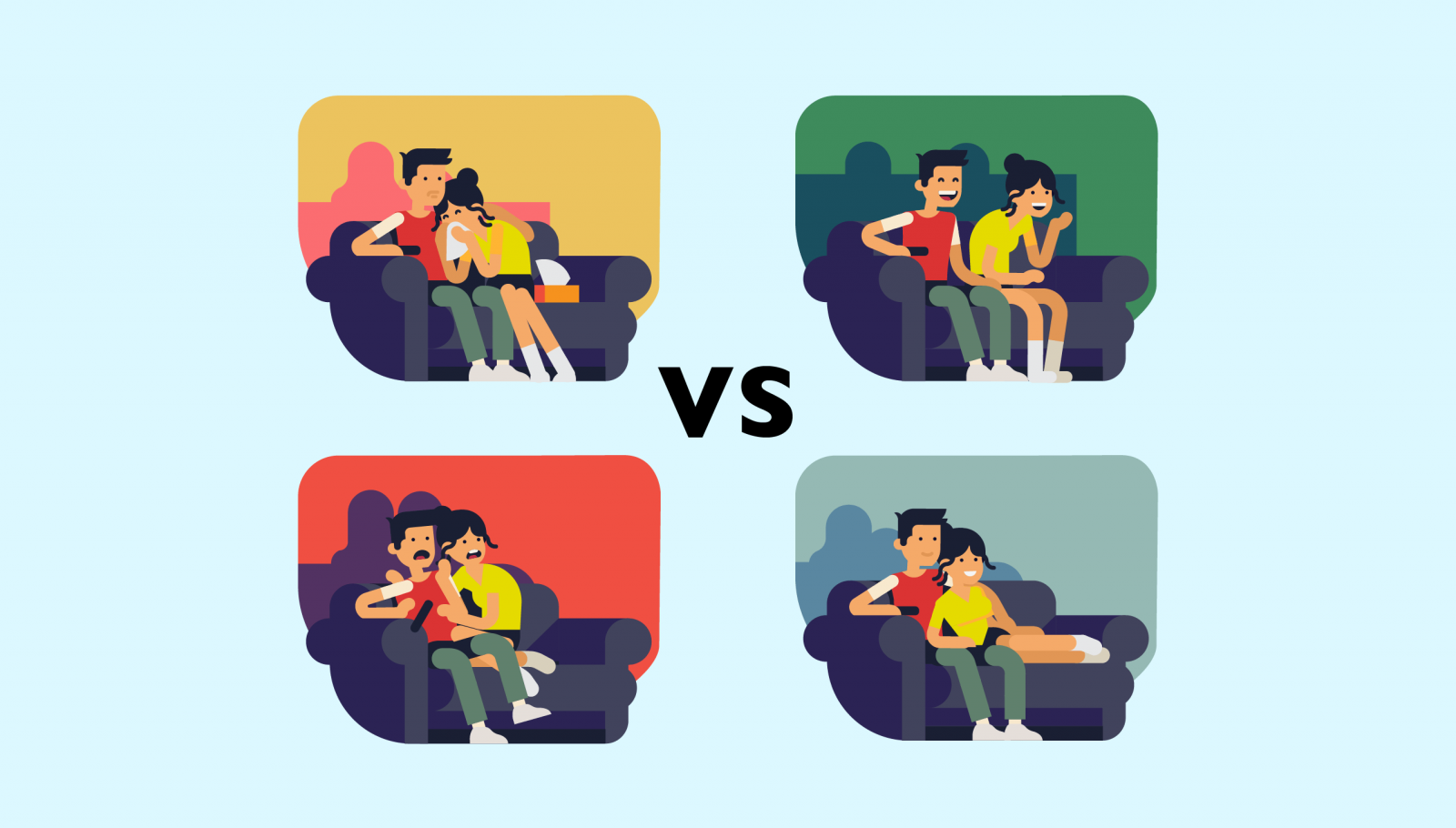 Reality TV vs comedy: The social media fight for user attention. - MFour Data Research, Inc.